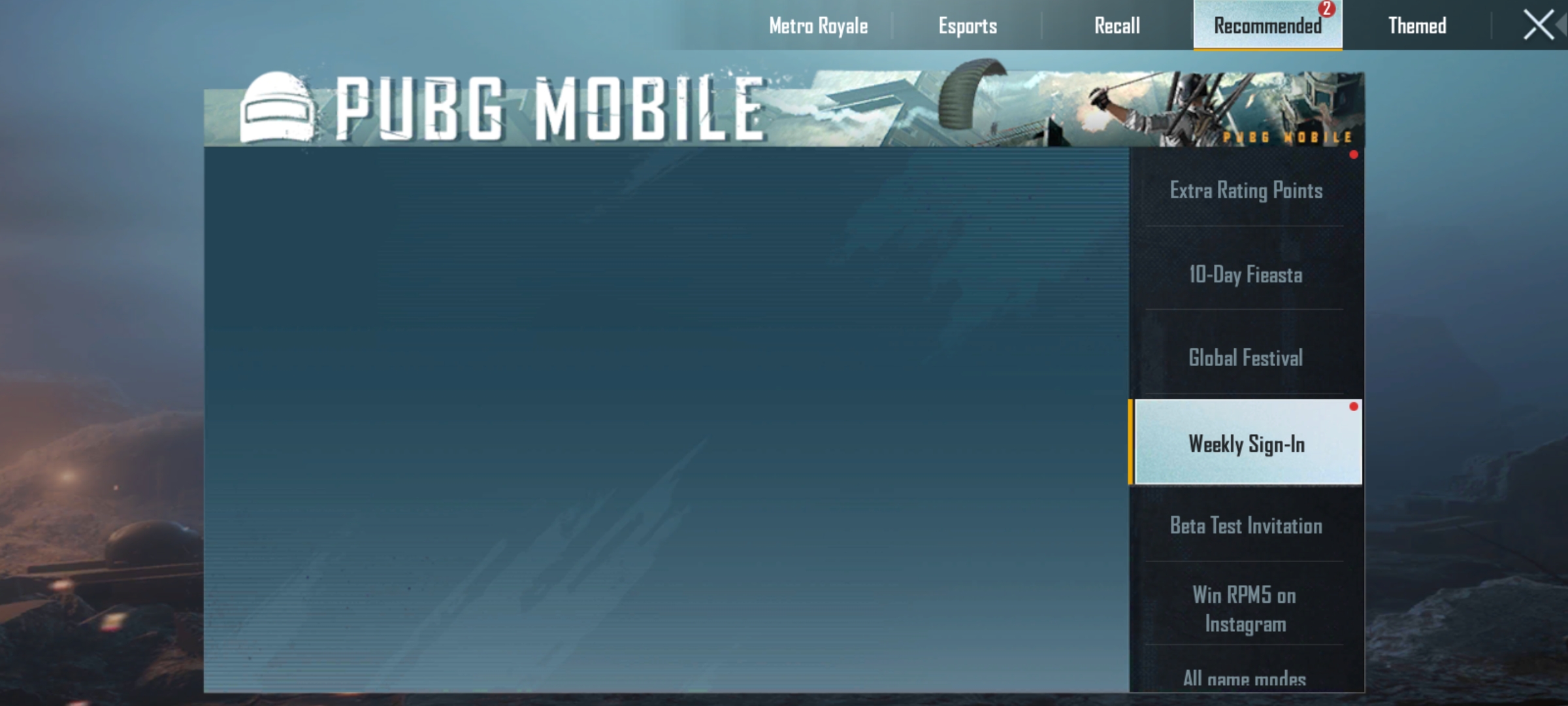 @Quendi it's not showing.. i restart my game.. repair my game. But it's ...