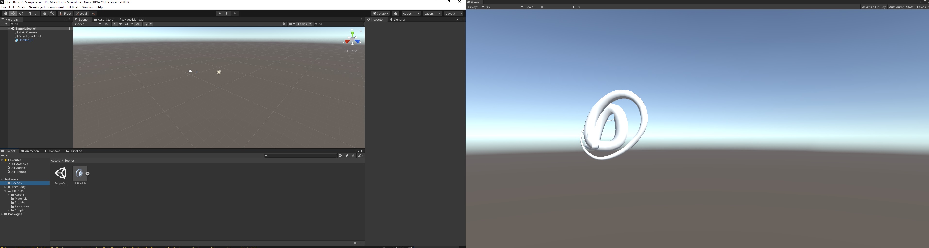 Is this in a clean Unity project? - Open Brush, Open Blocks, Icosa Gallery