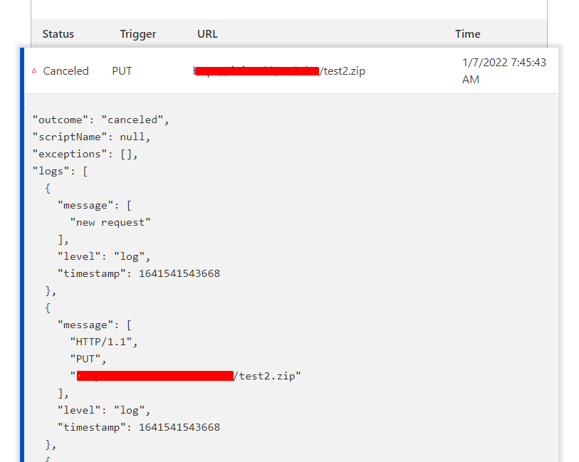 In postman - Cloudflare Developers