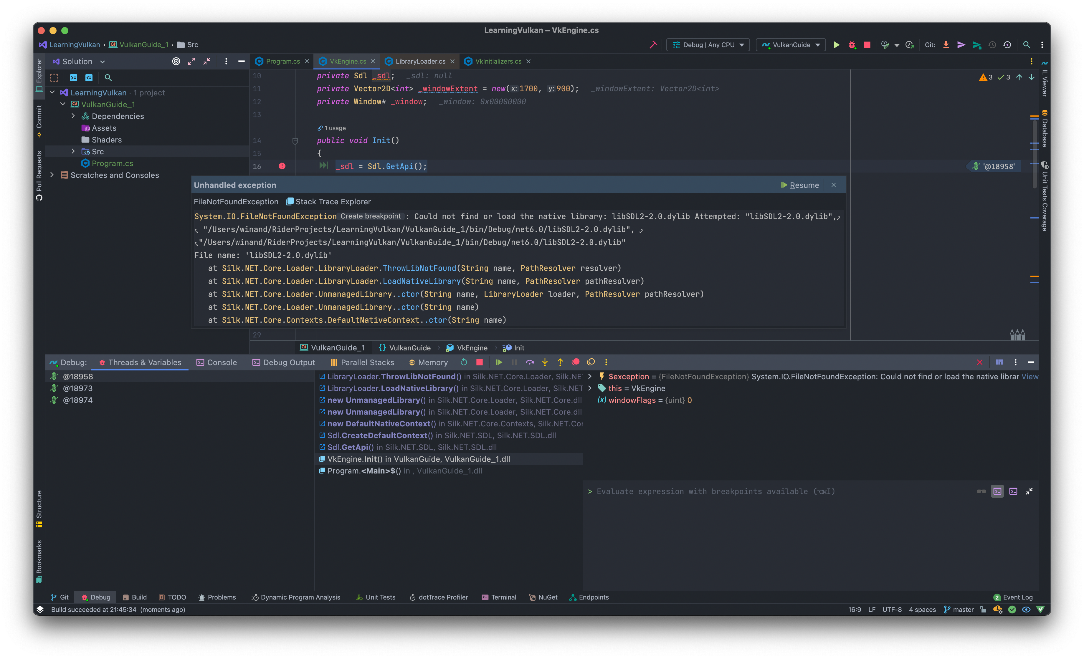 Like a scene drawn with Skia normal GL, Skia Silk GL, Skia normal VK ...