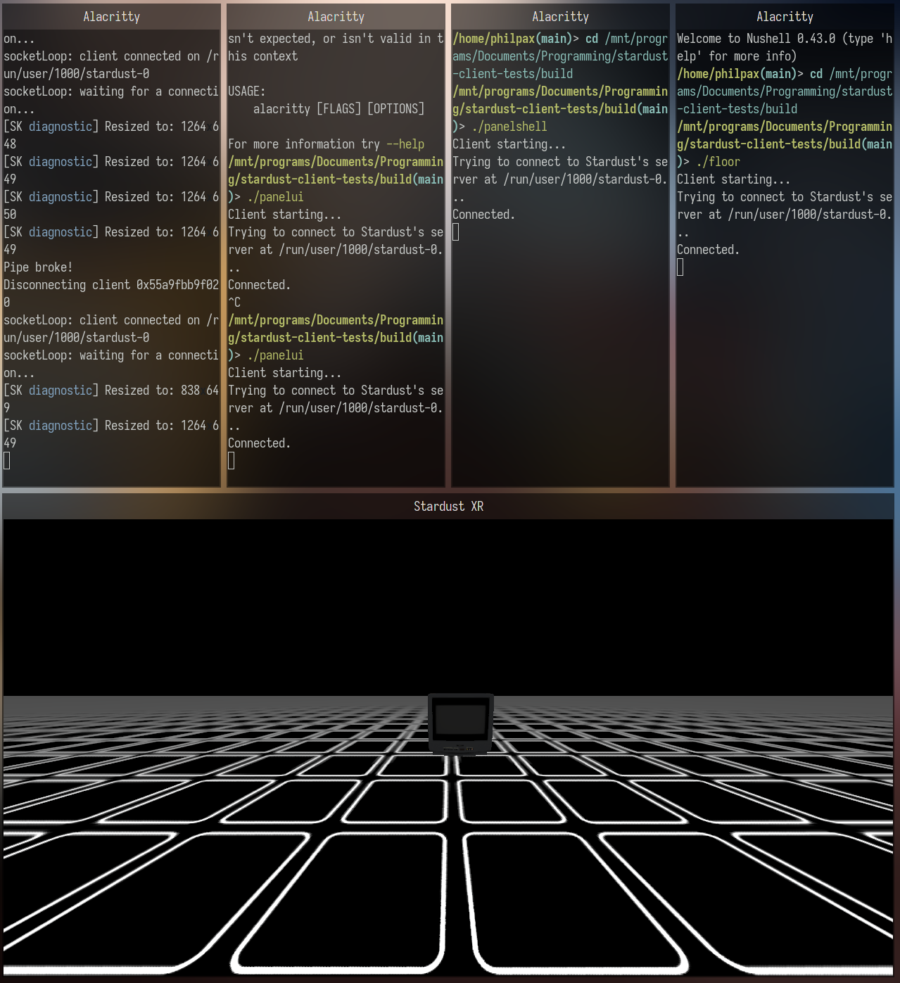it's just a single env variable - Stardust XR