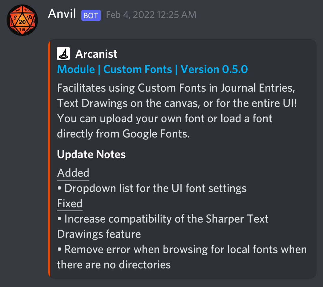 Well, I think I've gotten all the Monarch API and features I want done for this release. https ...