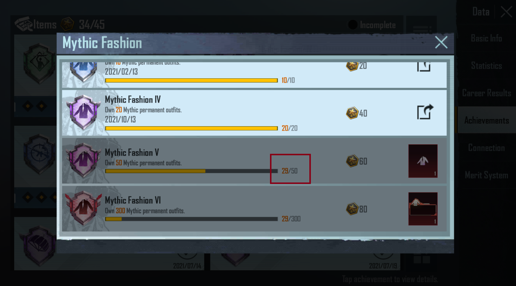 You will need to collect 50 mythic outfits to complete Mythic Fashion ...