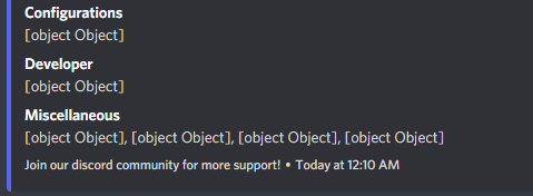 ```ts for( const category of commands.categories) { let cmds = [...this.container.stores.get ...