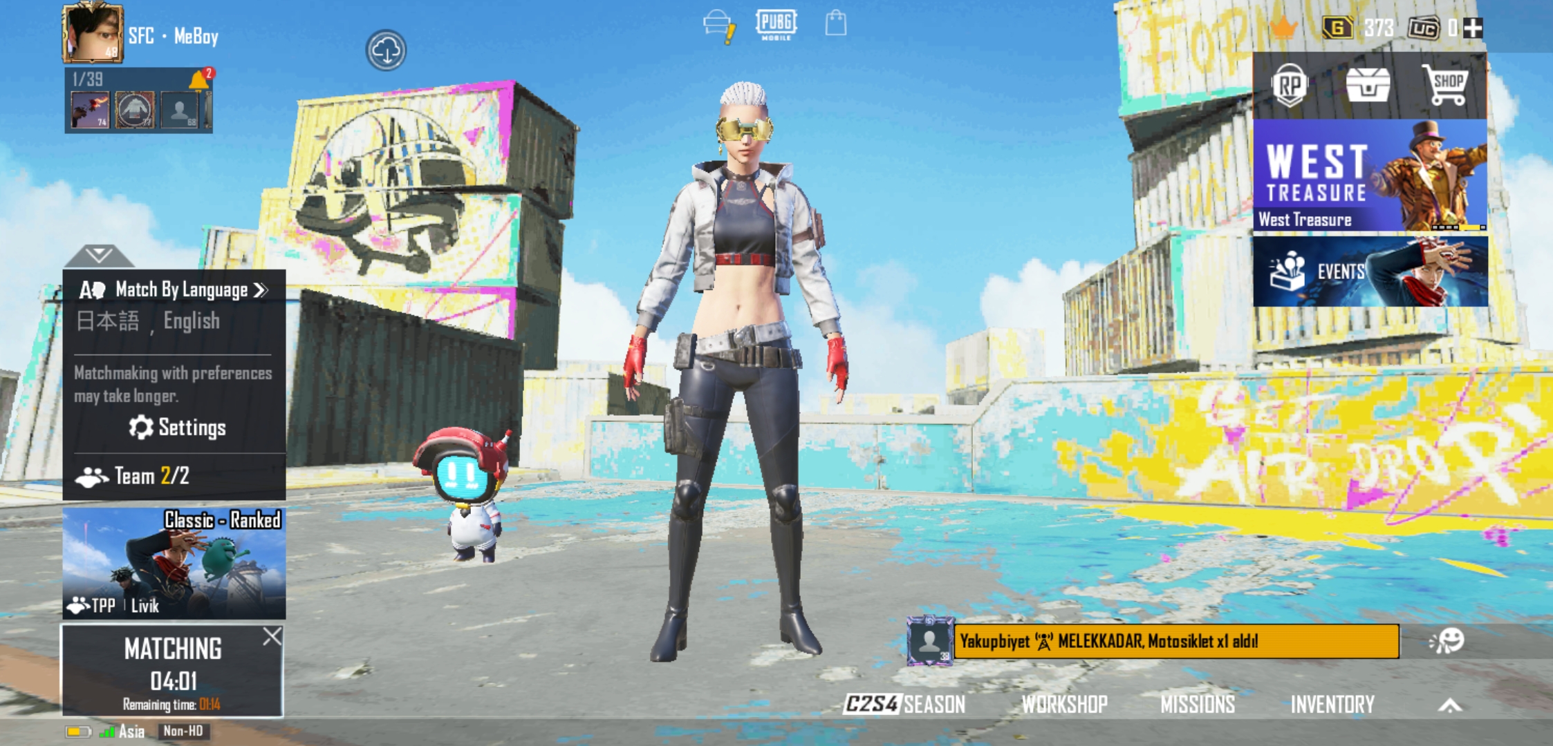 Solve matchmaking problem tencent - PUBG MOBILE