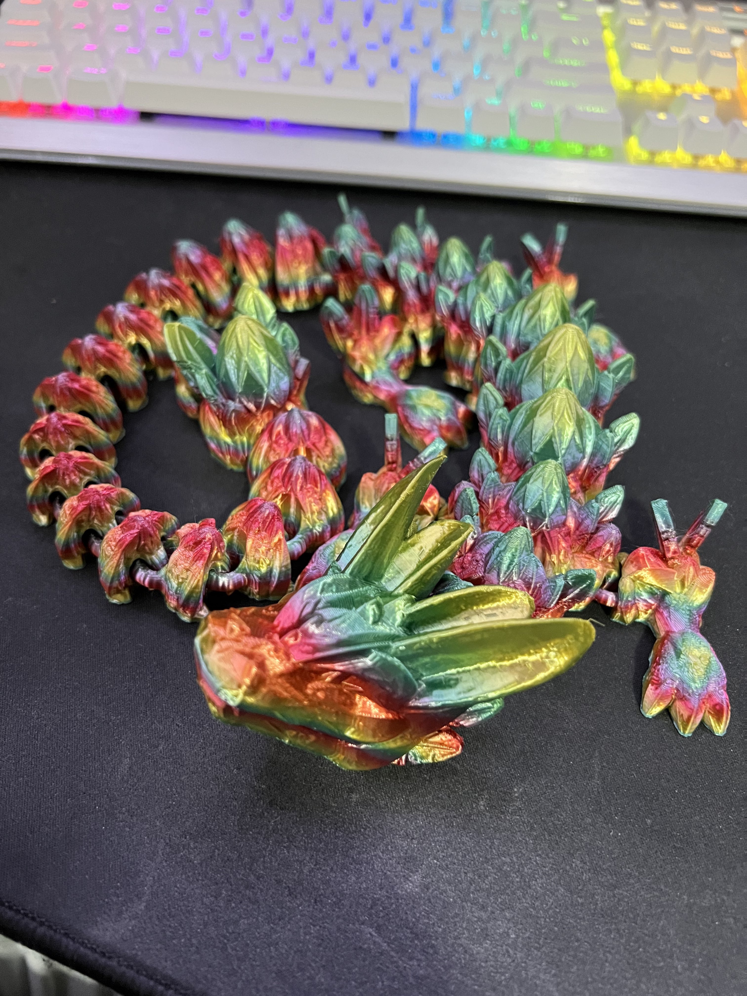 The fast change rainbow is TTY3D right? - Cookiecad