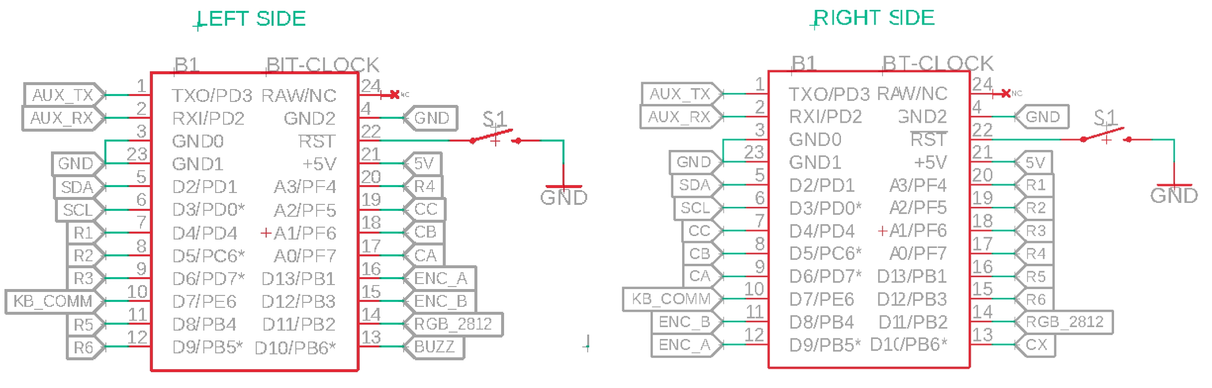 TIDBIT OLED mod: you can mount the OLED horizontally using one of the ...