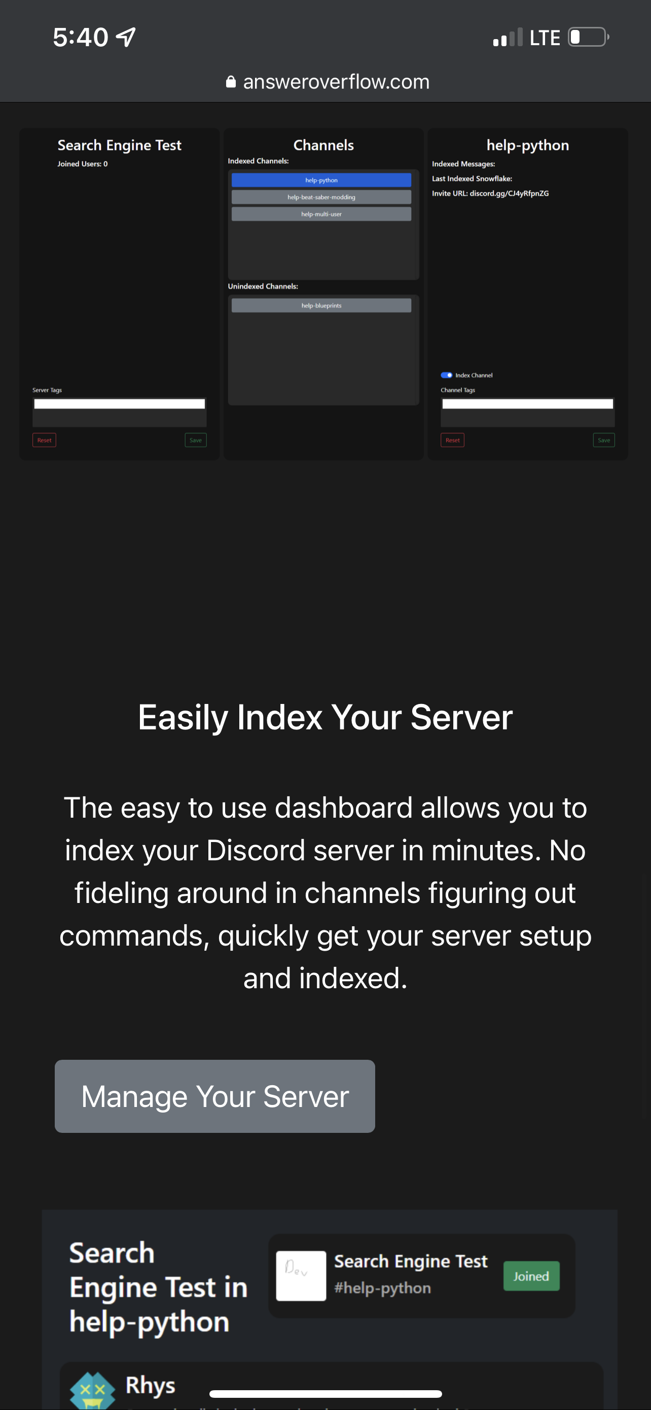 Magnifying glass is vertically offset - Answer Overflow