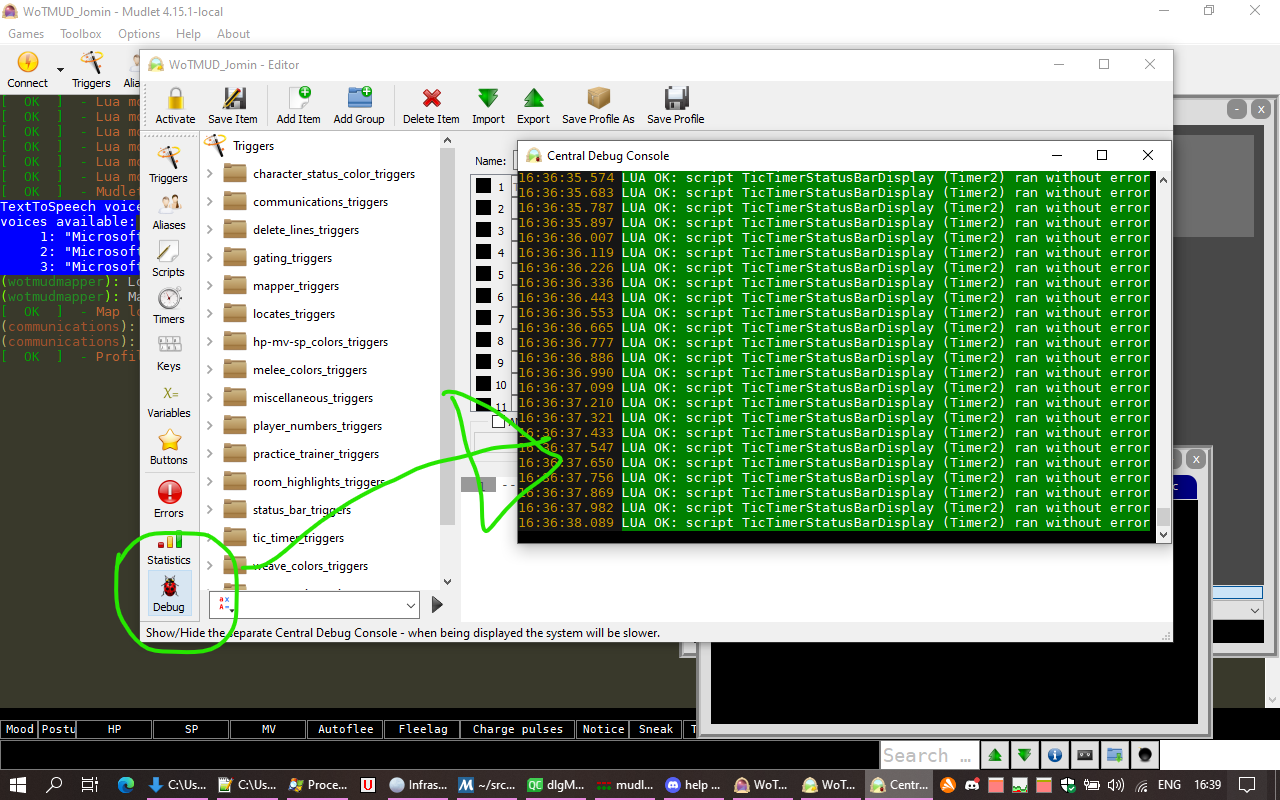 what's the best place to go to check that? - Mudlet