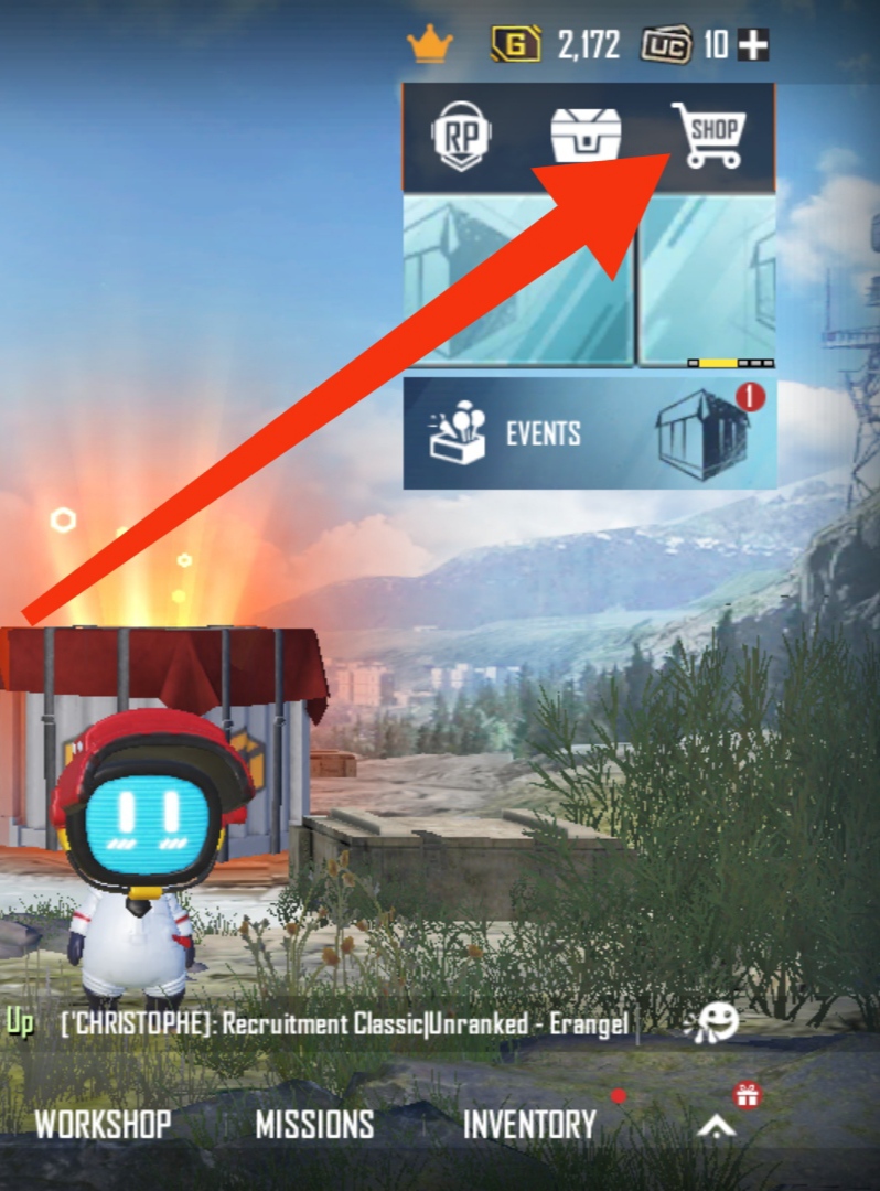 Shop > Treasures - PUBG MOBILE