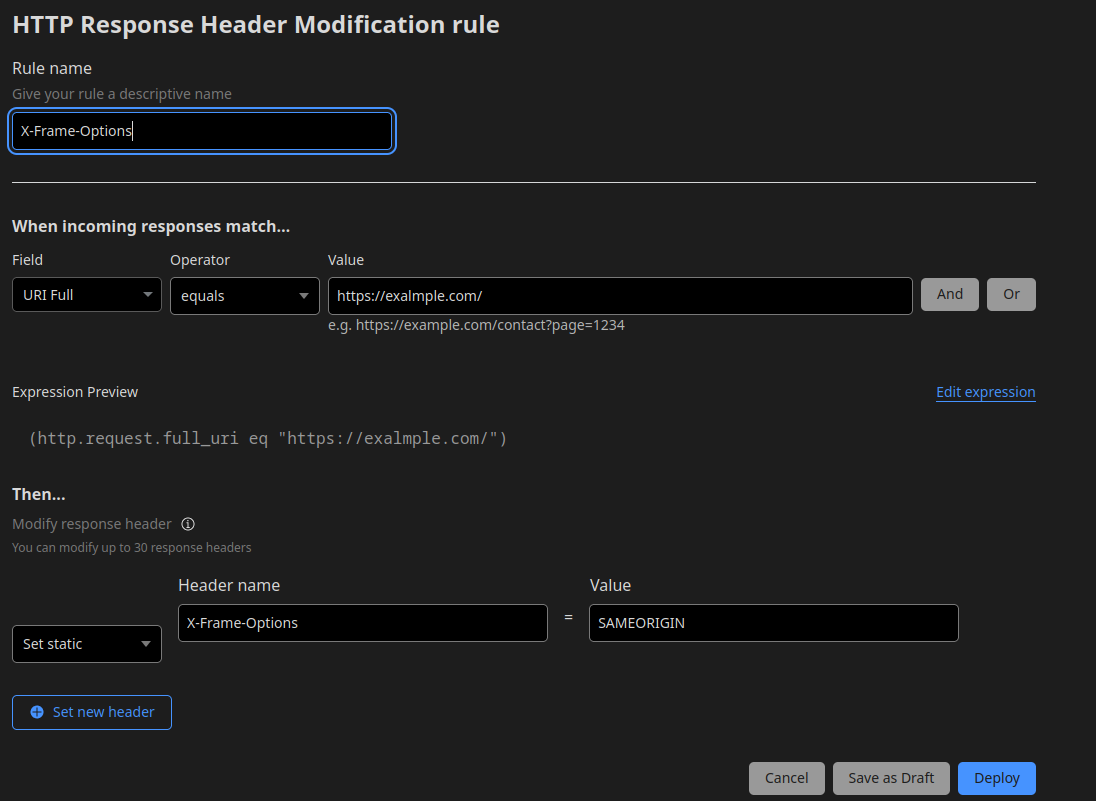 then read this to understand how X-Frame-Options work https://developer.mozilla.org/en-US/docs ...
