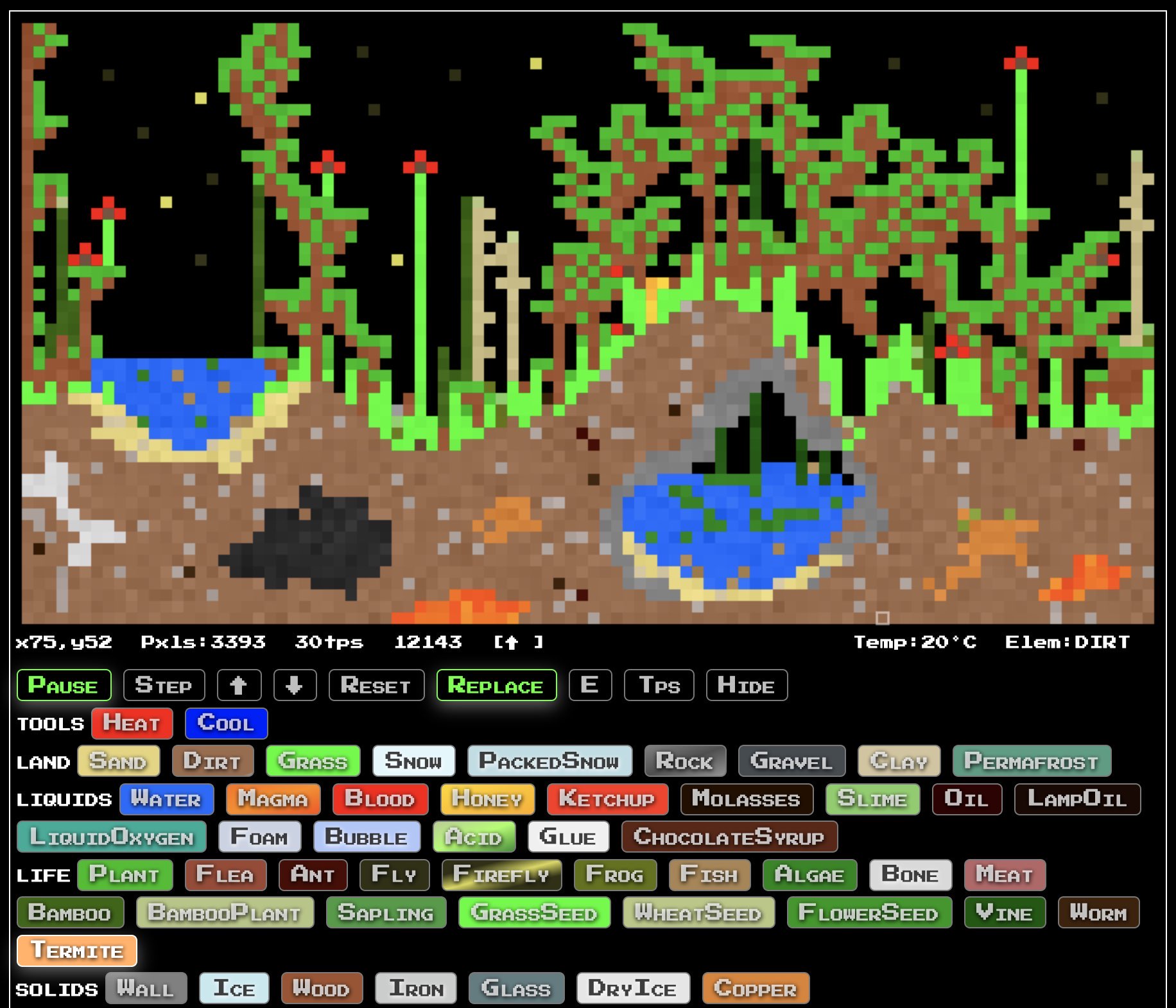 honey? - 🚨 R74n / Sandboxels