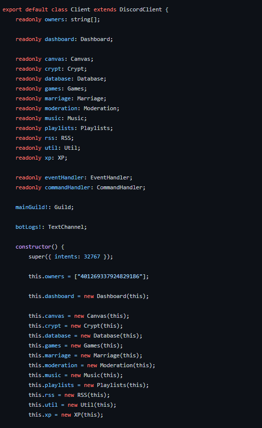 Ts Module Discordjs Has No Exported Member X Discordjs Imagine An App