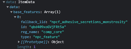 The feature is a separate concept and concern, imo - League of Extraordinary FoundryVTT Developers