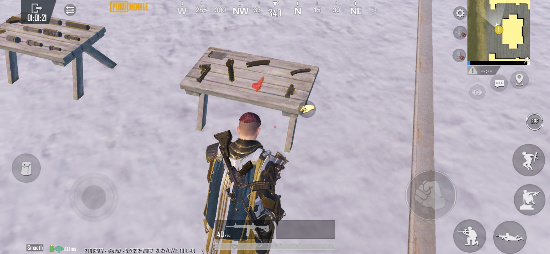 One grip is missing - PUBG MOBILE