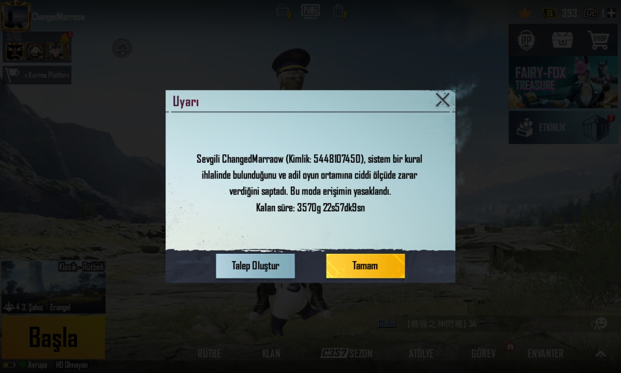it also do that in gameloop and even on my phone - PUBG MOBILE