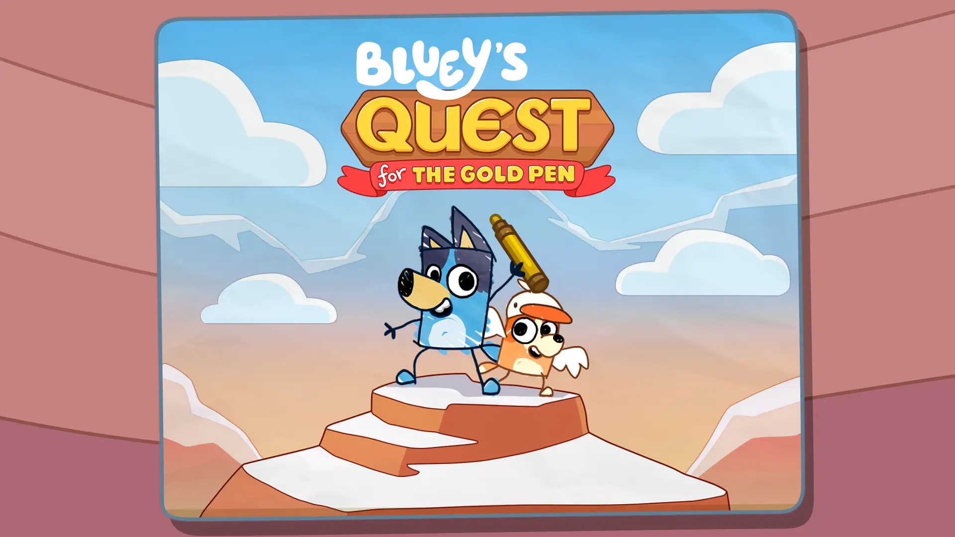 Bluey ganha jogo oficial para mobile: “Bluey’s Quest for the Gold Pen ...